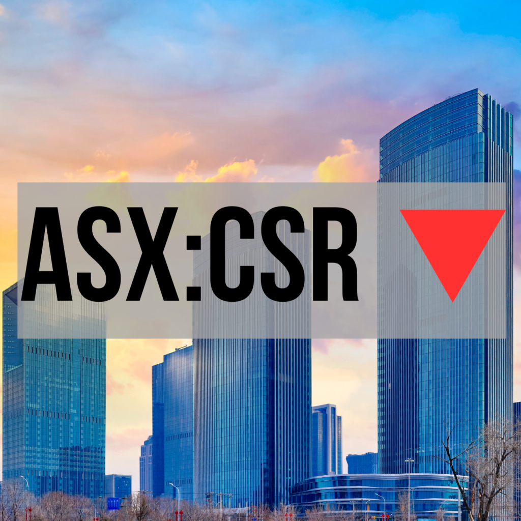 CSR [ASX:CSR] Increases Full-Year Profit 17% To $225 Million - Fat Tail ...